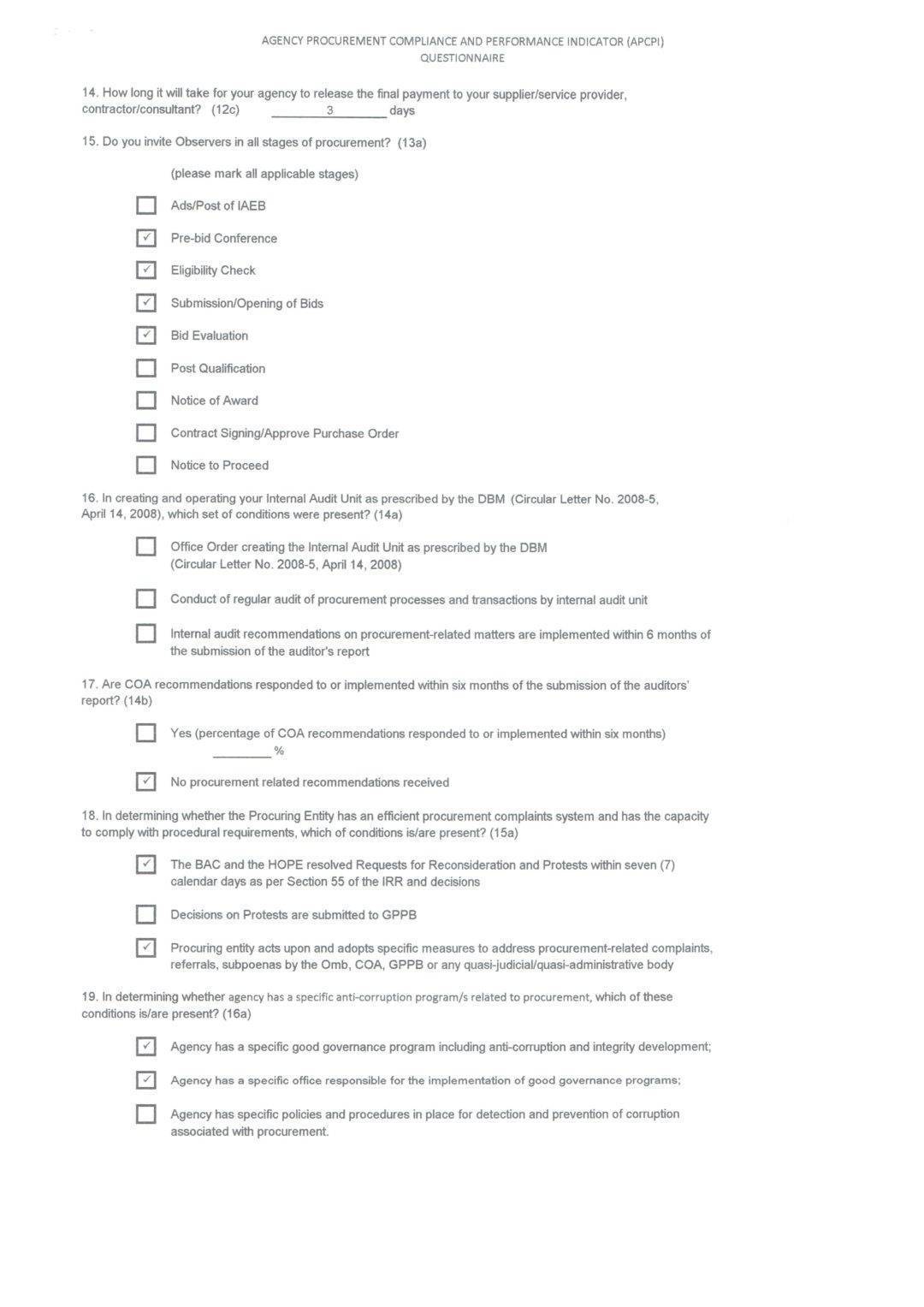 APCPI Questionnaire 003 | Cebu Normal University