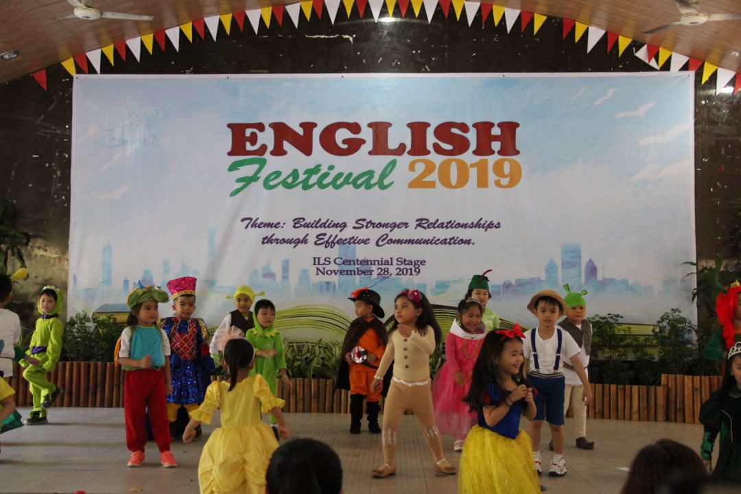 English festival: A time for character play | Cebu Normal University