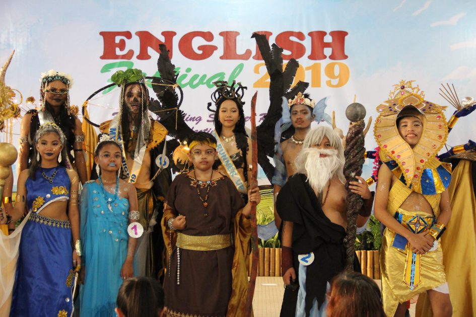 English festival: A time for character play | Cebu Normal University