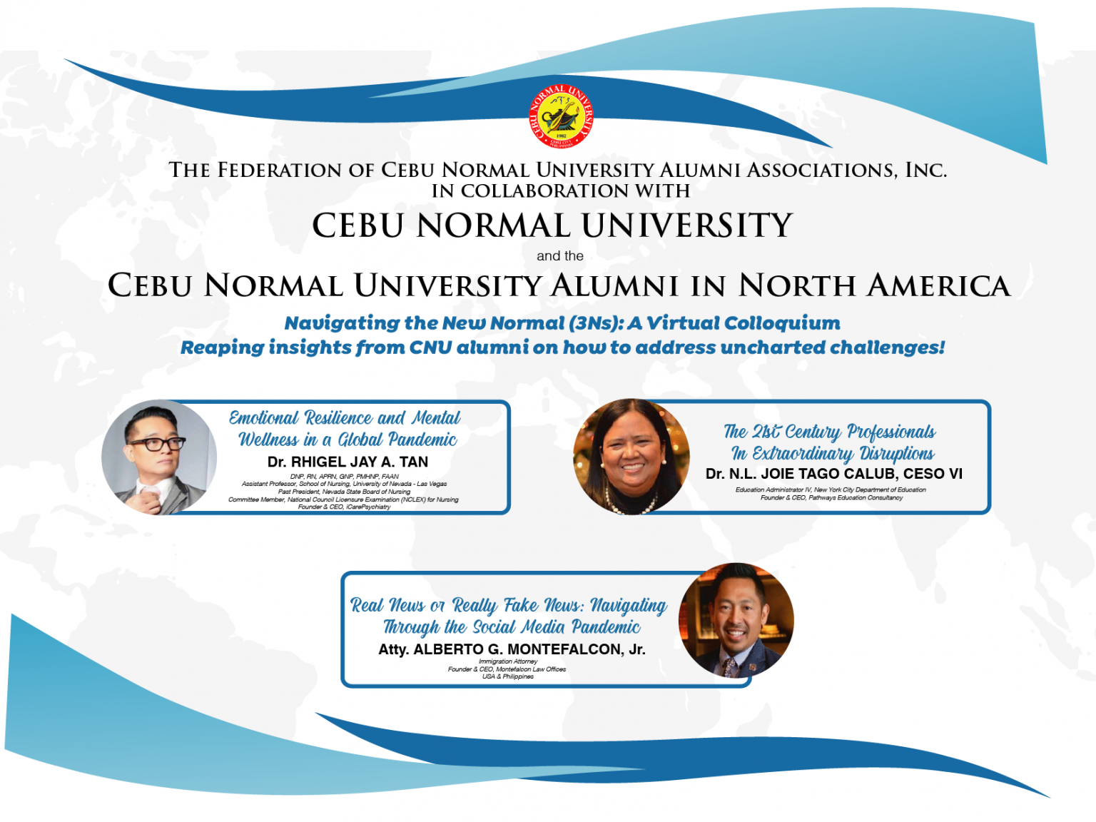 CNU alumni share insights on navigating the new normal – Cebu Normal ...