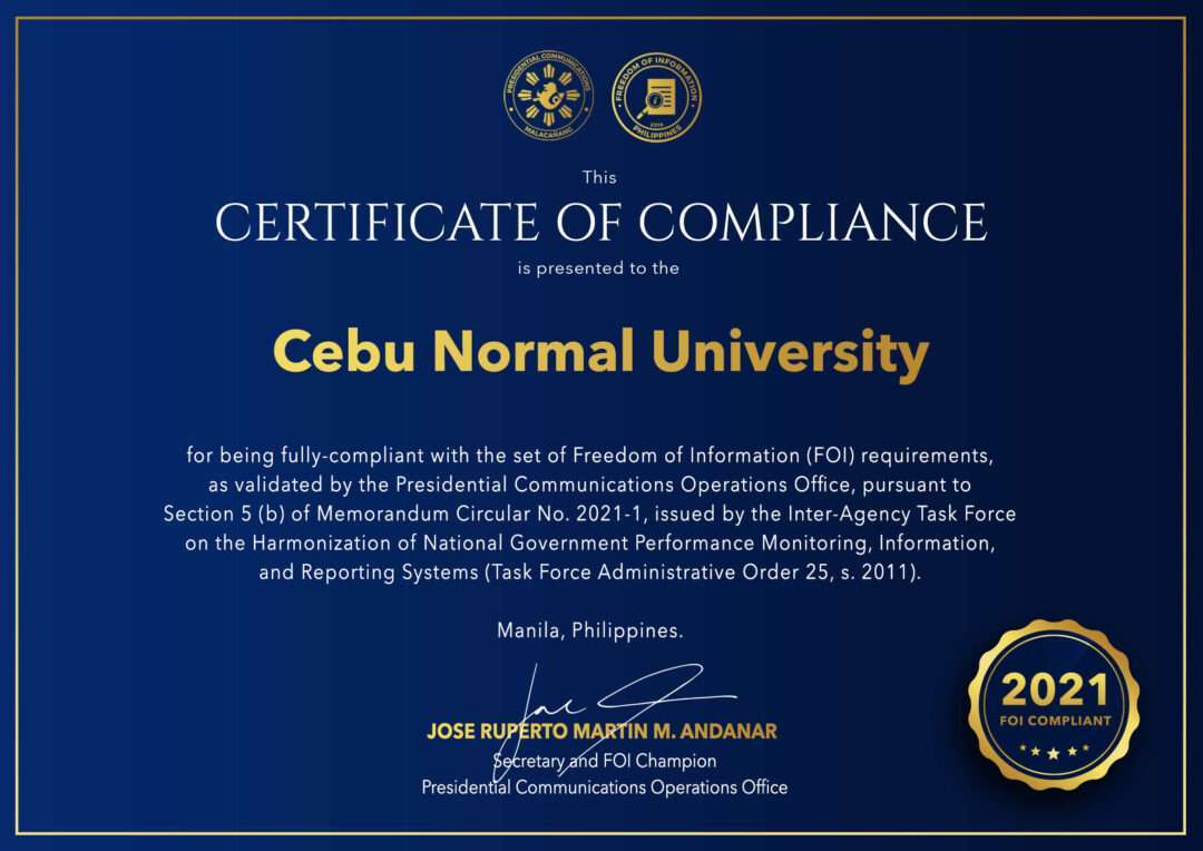 Cebu Normal University | Cebu Normal University