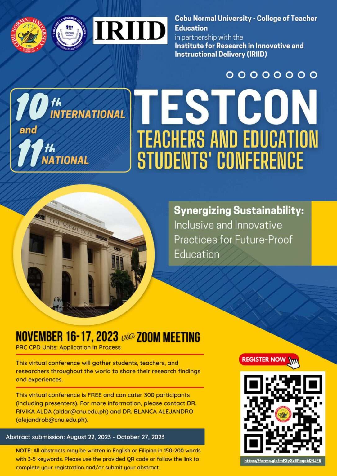 10th International (11th National) Teachers and Education Students ...