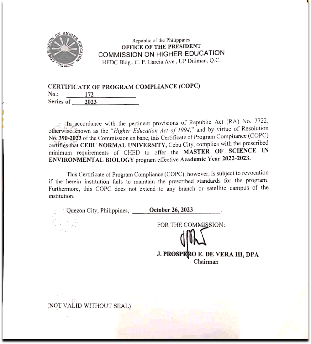 COLLEGE OF COMPUTING, ARTIFICIAL INTELLIGENCE AND SCIENCES | Cebu Normal University